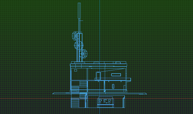 Radar Building 3D Model in Living Room 3DExport