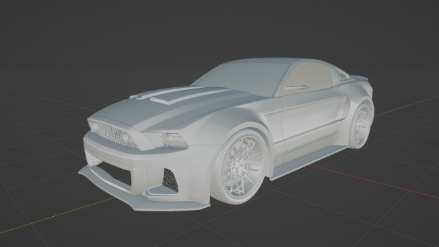Mustang 2014 NFS 3D Model in Sport Cars 3DExport