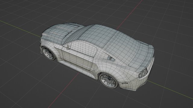Mustang 2014 NFS 3D Model in Sport Cars 3DExport