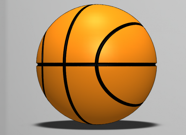 Basketball 3D Model in Sports Equipment 3DExport