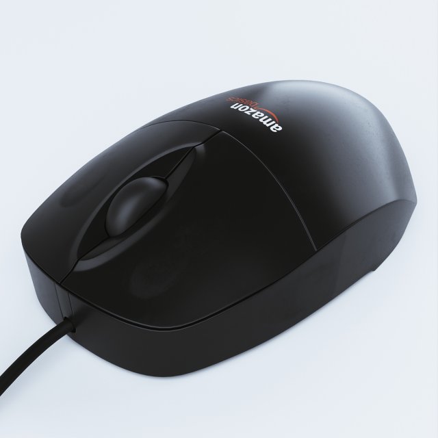 Keyboard and Mause Kit Amazon - 4k Texture 3D Model in Computer 3DExport