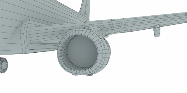 Airbus A320 3D Model in Transport 3DExport