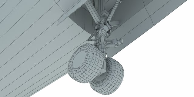 Airbus A320 3D Model in Transport 3DExport