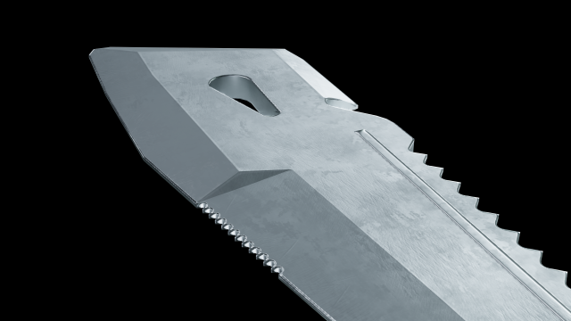 FREE Realistic Modern Machete with UV-unwrap Low-Poly Free 3D Model in ...