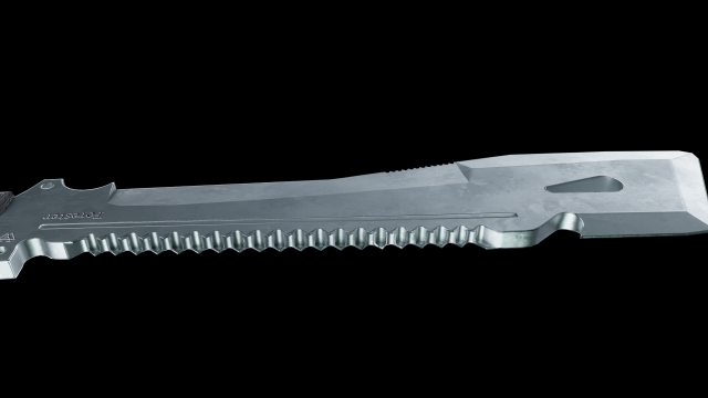 FREE Realistic Modern Machete with UV-unwrap Low-Poly Free 3D Model in ...