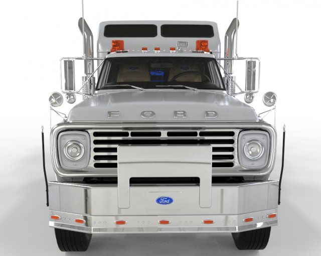 Truck f-750 extended cab unique customization 3D Model in Truck 3DExport
