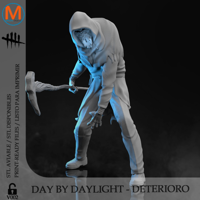 DETERIORO - DEAD BY DAYLIGHT - V002 3D Print Model in Monsters ...