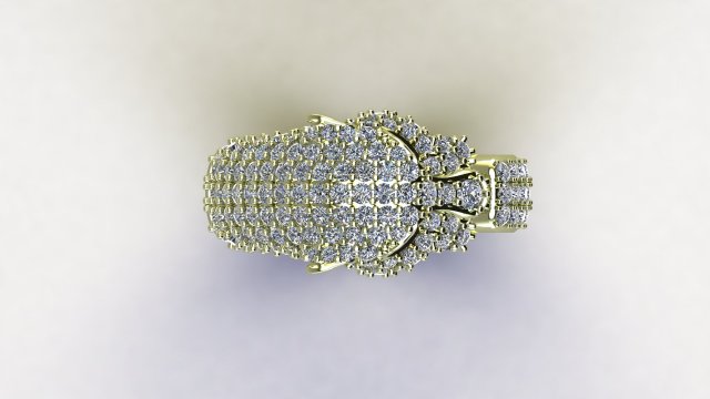 Tiger Ring Puma Panther 3D Model in Jewellery 3DExport