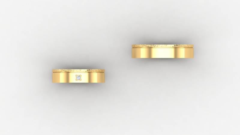 Engage Ring Cad File Ready For Printing 3D 프린트 모델 in 반지 3DExport