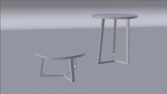 FlexForm Jiff 3D Wooden Coffee Table Model 3D Model in Table 3DExport