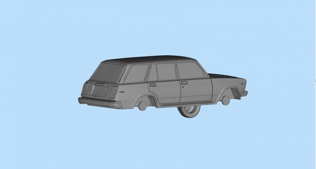 Printables STL Lada Riva Nova Signet Classic Cars 3D Print Model in ...