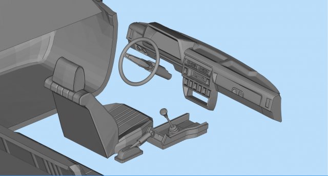 Printables STL Lada Riva Nova Signet Classic Cars 3D Print Model in ...