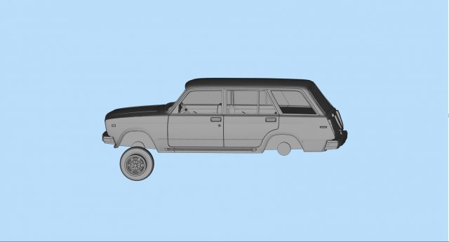 Printables STL Lada Riva Nova Signet Classic Cars 3D Print Model in ...