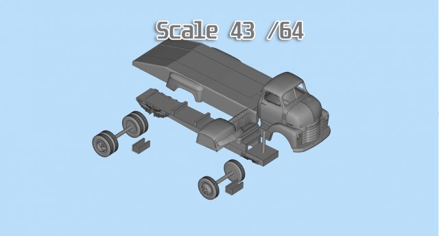 Printable STL Custom Hauler Built Ramp Tow Truck COE 3D Print Model in ...