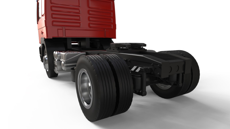 STL model car kits 3d printing F2000 truck trailer German Truck 3D ...