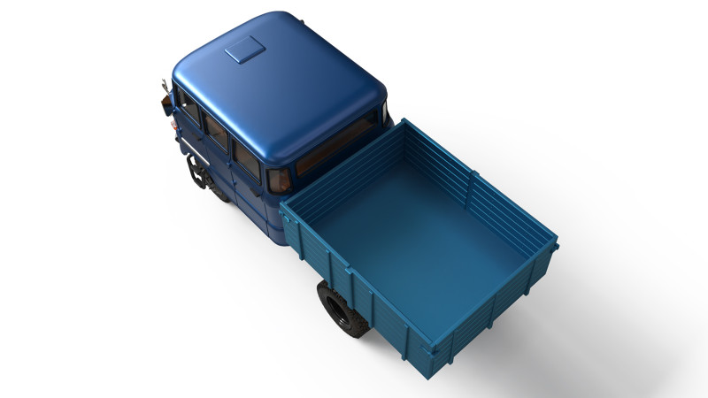 IFA W50 BTP crew cab version stl model car kits 3d printer files Modelo ...