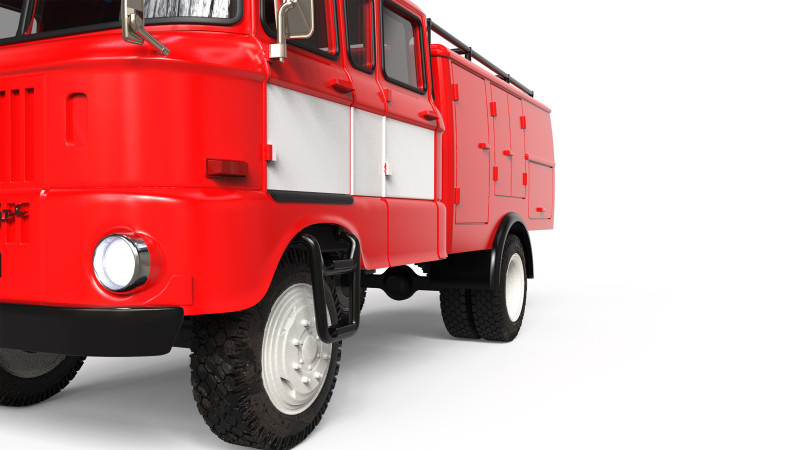 DDR 1969 IFA W50 TLF16 tanker feuerwehr 3d print file car 3D Print ...