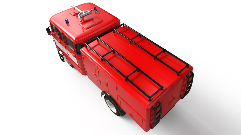 DDR 1969 IFA W50 TLF16 tanker feuerwehr 3d print file car 3D Print ...