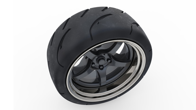 3d resin printer stl files Tire Rims Wheel set for miniatures car 3D ...