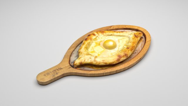 Georgian Adjaruli 3D Model in Miscellaneous 3DExport