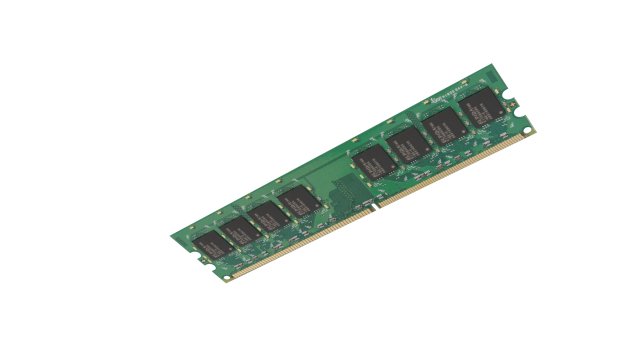 DDR4 SDRAM Memory Module 3D Model in Computer 3DExport