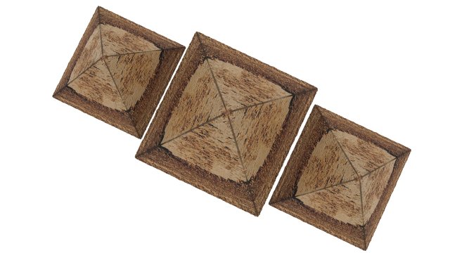 Giza Pyramids 3D Model in Landmarks 3DExport