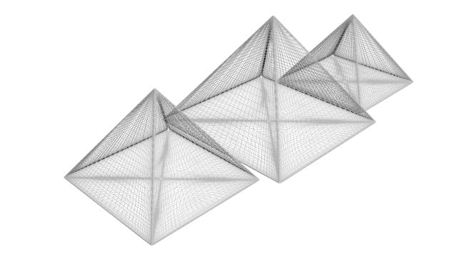 Giza Pyramids 3D Model in Landmarks 3DExport