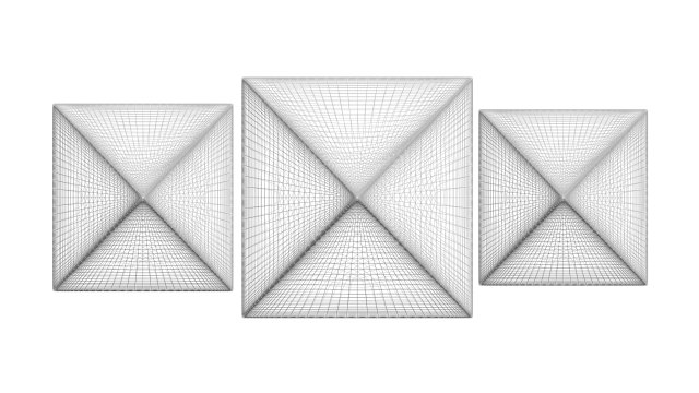 Giza Pyramids 3D Model in Landmarks 3DExport