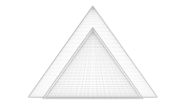 Giza Pyramids 3D Model in Landmarks 3DExport