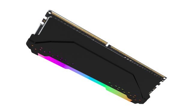 DDR4 SDRAM Memory Module 3D Model in Computer 3DExport