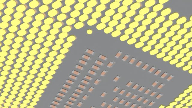 Processor 3D Model in Computer 3DExport