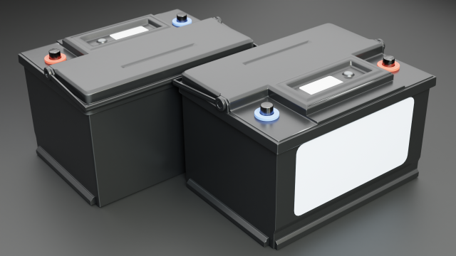 Automotive Battery Pack 3D Model in Parts of auto 3DExport