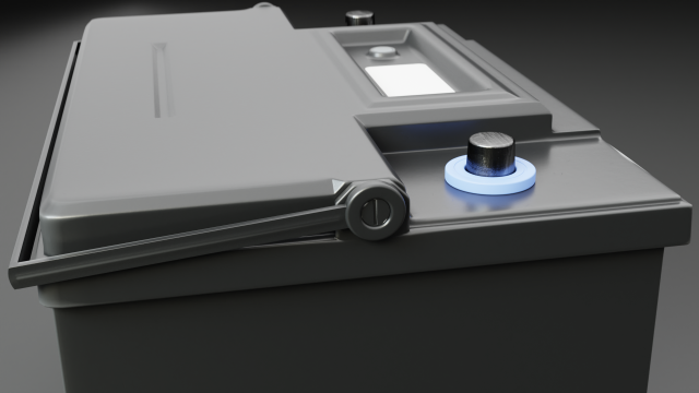 Automotive Battery Pack 3D Model in Parts of auto 3DExport