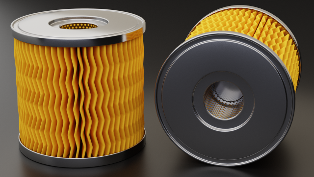 Automotive Filter Pack 3D Model in Parts of auto 3DExport