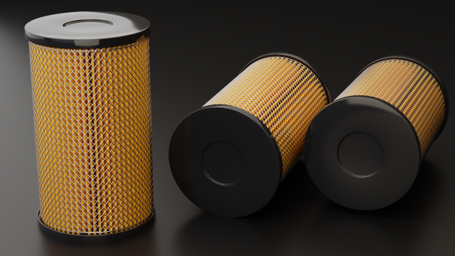 Automotive Filter Pack 3D Model in Parts of auto 3DExport