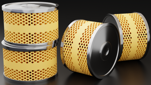 Automotive Filter Pack 3D Model in Parts of auto 3DExport