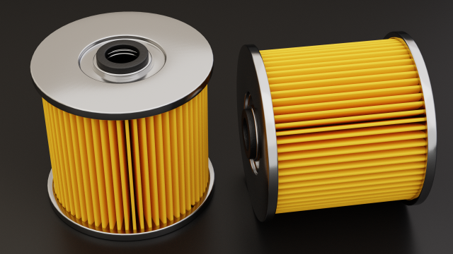 Automotive Filter Pack 3D Model in Parts of auto 3DExport