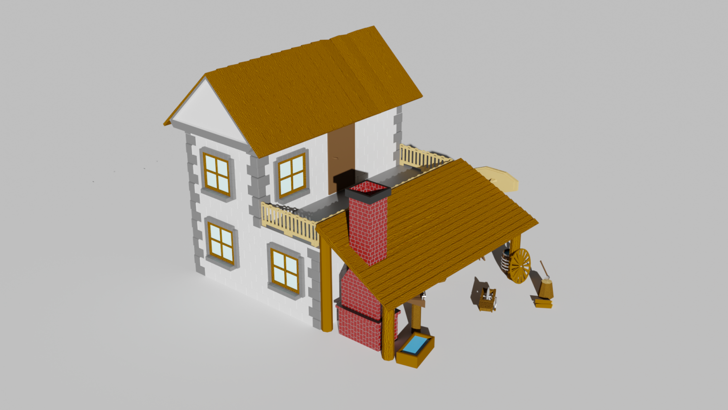 Low poly forge pbr game ready Free low-poly 3D Models in Buildings 3DExport