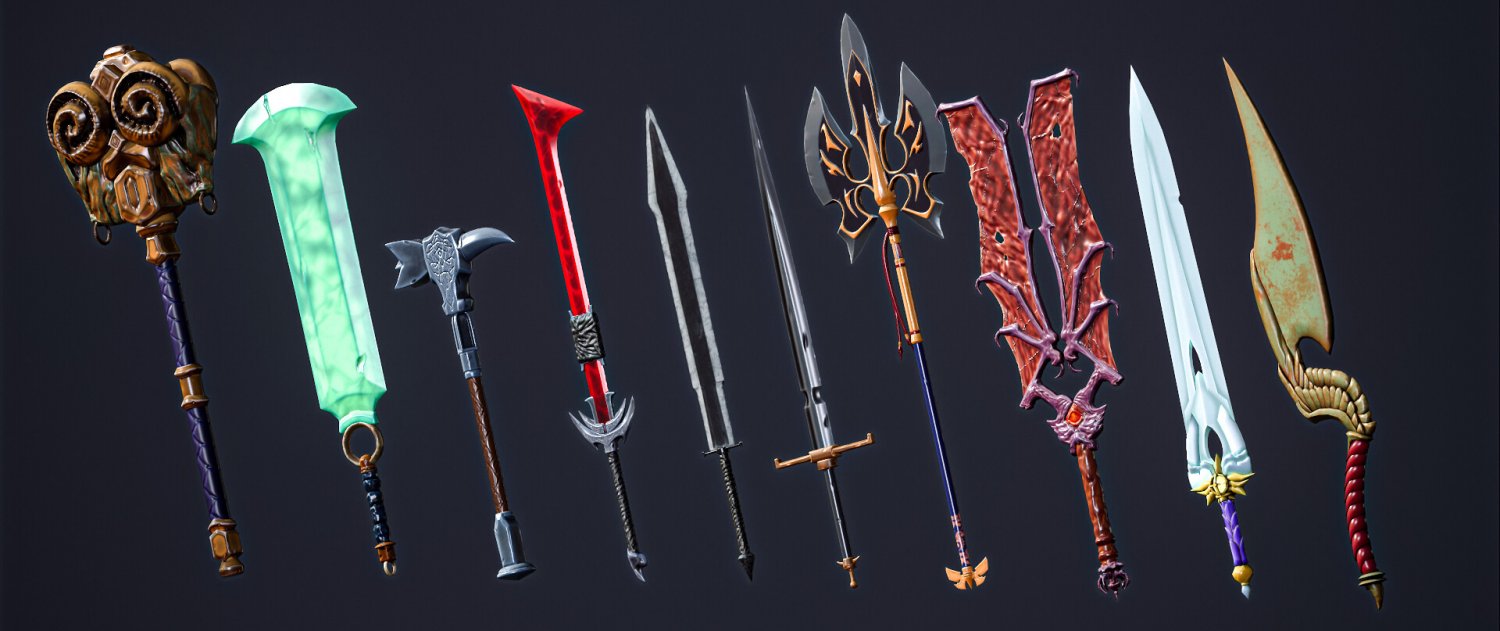 Cool Fantasy Weapons