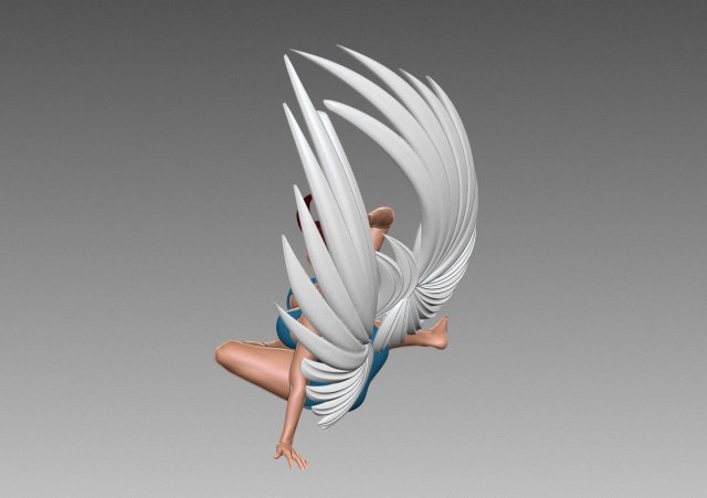 Angel 3D Print Model in Woman 3DExport