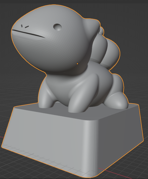 Keycap Pokemon Bulbasaur Seudo 3D Print Model in Other 3DExport