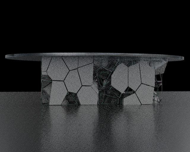 Parametric Table 3D Model in Table 3DExport