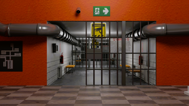 Prison 3Dモデル in 建物 3DExport
