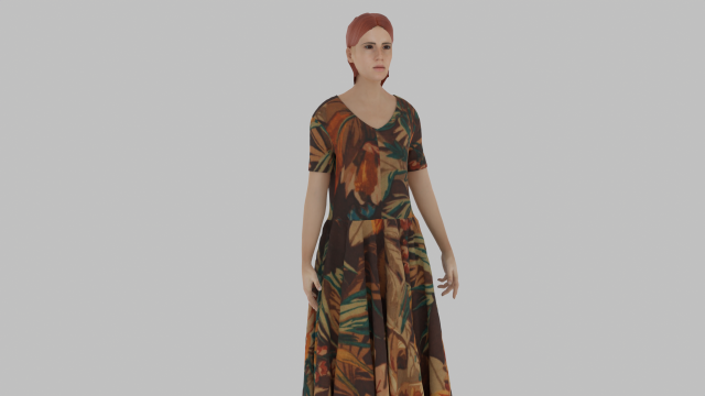 Realistic Lady Woman 3D Model in Woman 3DExport