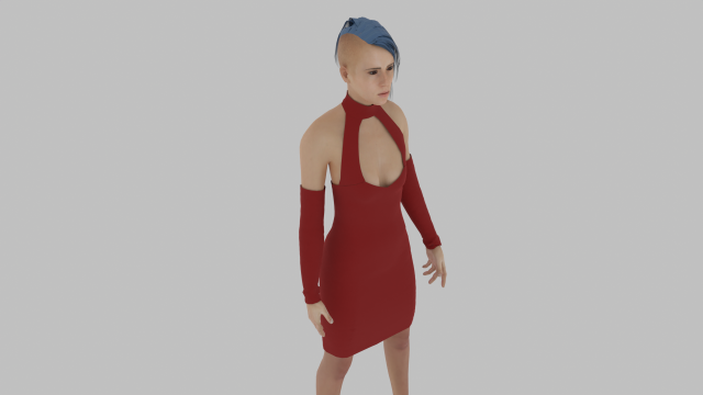 Woman 3D Model in Woman 3DExport