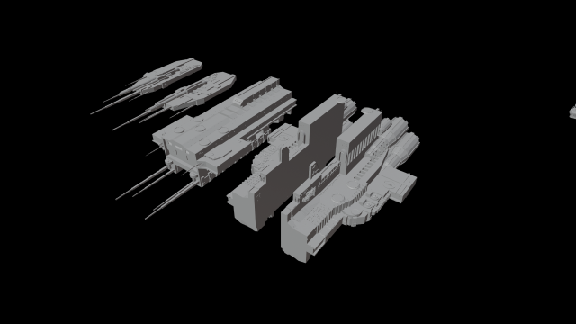 Warhammer 40000 Battlebarge 3D Model in Other 3DExport