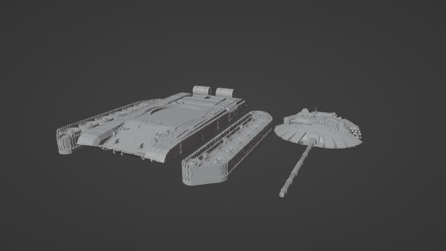 Tank T 72 B3 STL 3D Model in Tank 3DExport