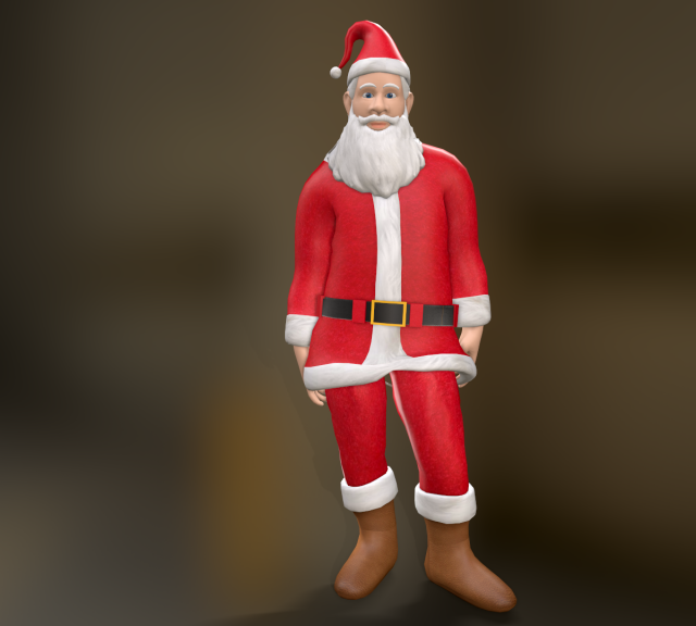Christmas Character Bundles 3D Model in Fantasy 3DExport