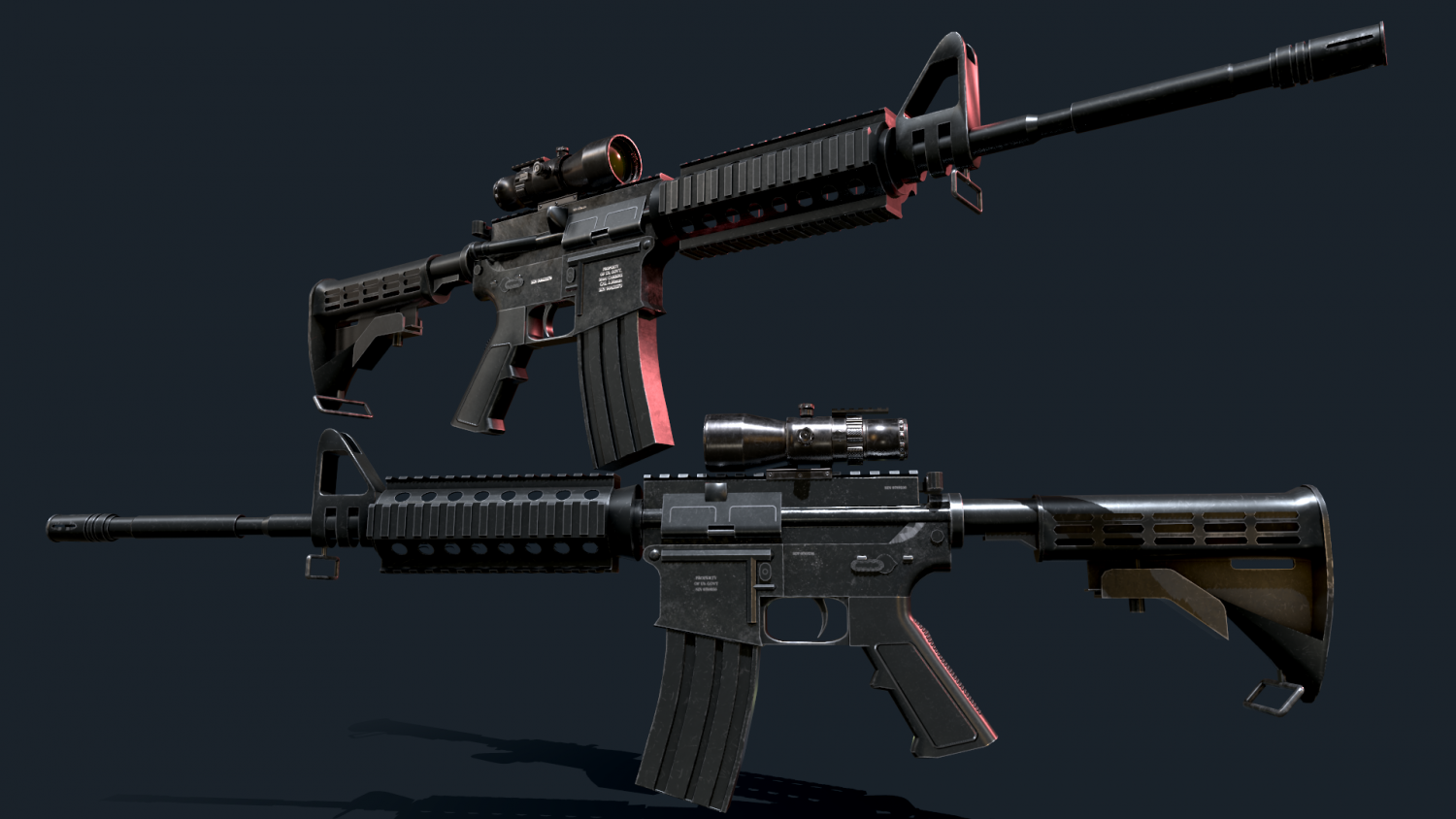 M4a1 Assault Rifle Real