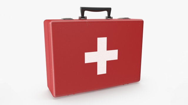 First Aid Kit 3D Model in Medical Equipment 3DExport